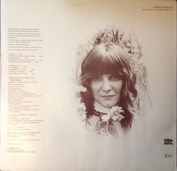 Mary MacGregor – Torn Between Two Lovers (LP, Album) – akerrecords.nl