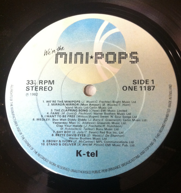 Mini-Pops – We’re The Mini★Pops (LP) – akerrecords.nl