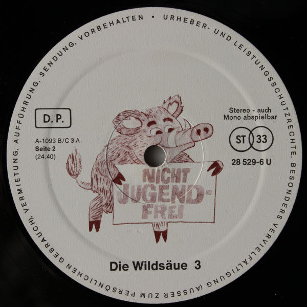 Die Wildsäue – Die Wildsäue 3 – Originalaufnahme ! (Nicht Jugendfrei ...