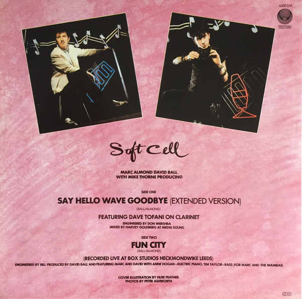 Soft Cell – Say Hello, Wave Goodbye (12″, Maxi) – akerrecords.nl