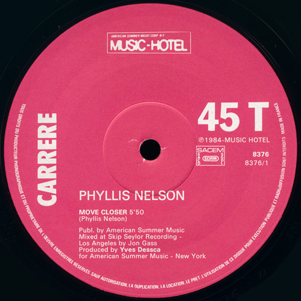 Phyllis Nelson – Move Closer (12″, Maxi) – akerrecords.nl