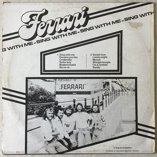 Ferrari (3) – Sing With Me (LP, Album) – akerrecords.nl