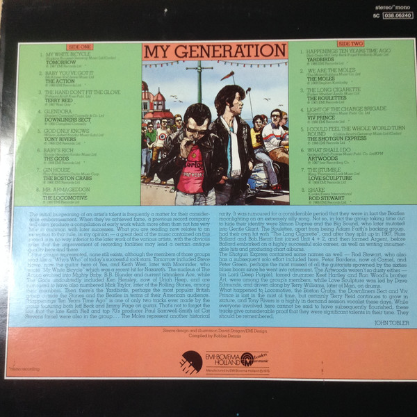 Various – My Generation (LP, Comp) – akerrecords.nl