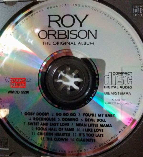 Roy Orbison – The Original Album (CD, Comp) – akerrecords.nl