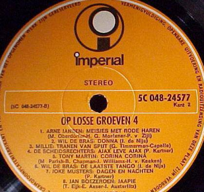 Various – Op Losse Groeven 4 (LP, Comp) – akerrecords.nl