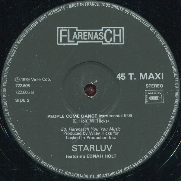Starluv & Ednah Holt – People Come Dance (Longue Version) (12 ...
