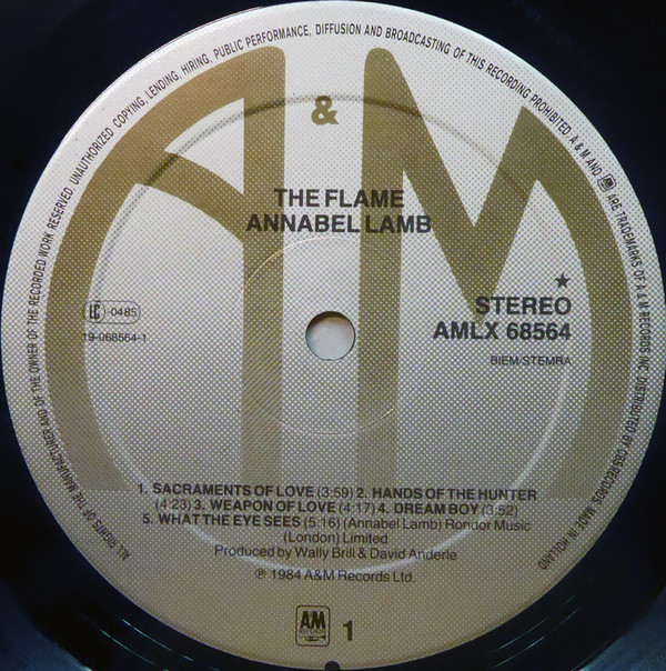 Annabel Lamb – The Flame (LP, Album) – akerrecords.nl