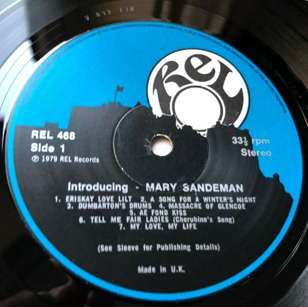 Mary Sandeman – Introducing Mary Sandeman (LP, Album) – akerrecords.nl