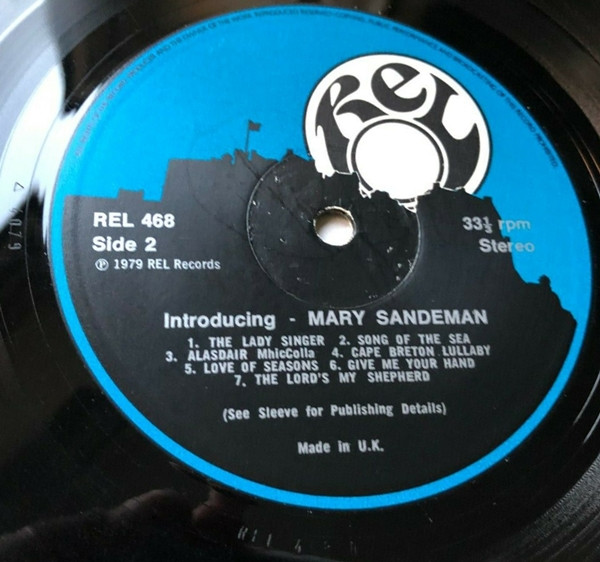 Mary Sandeman – Introducing Mary Sandeman (LP, Album) – akerrecords.nl