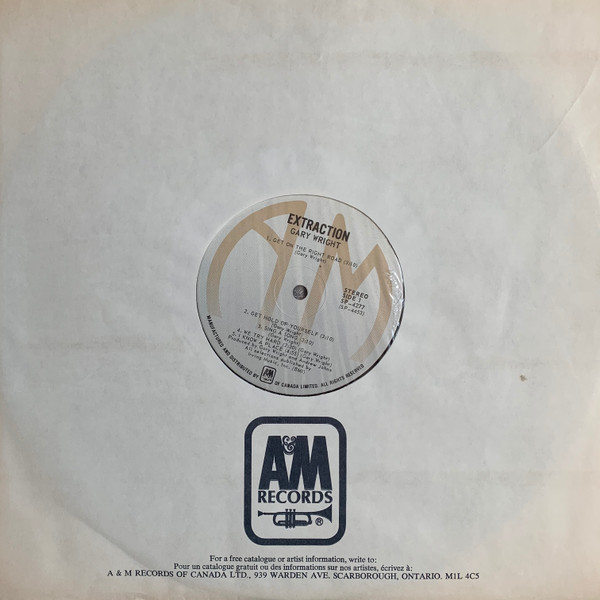 Gary Wright – Extraction (LP, Album) – akerrecords.nl