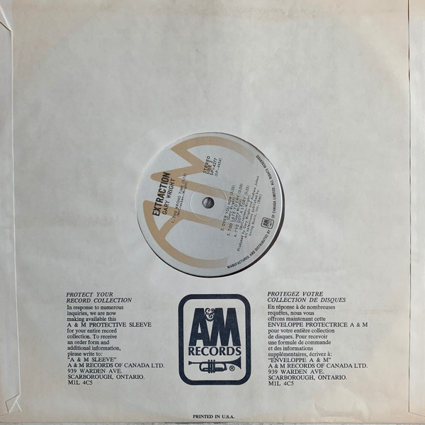 Gary Wright – Extraction (LP, Album) – akerrecords.nl