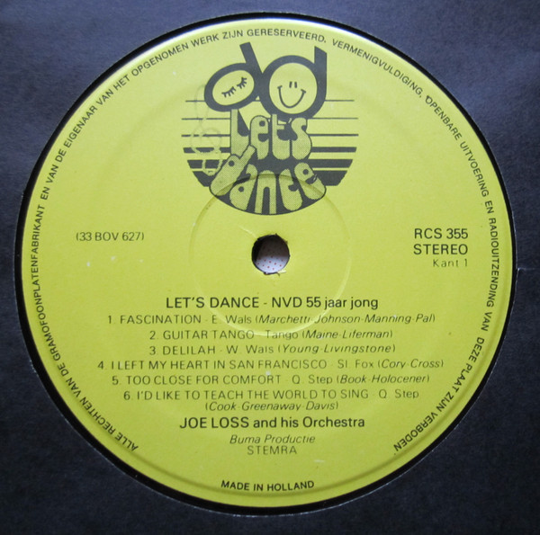 Joe Loss & His Orchestra – Let’s Dance – NVD 55 Jaar Jong (LP, Album ...