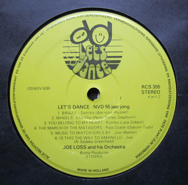 Joe Loss & His Orchestra – Let’s Dance – NVD 55 Jaar Jong (LP, Album ...