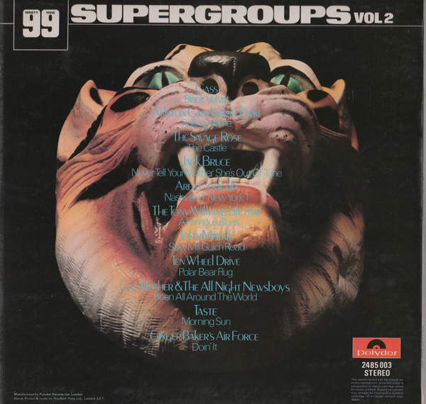 Various – Supergroups Vol 2 (LP, Comp) – akerrecords.nl