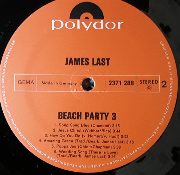 James Last – Beachparty 3 (LP) – akerrecords.nl