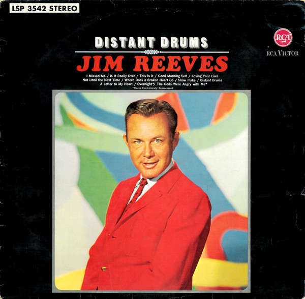 Jim Reeves – Distant Drums (LP, Album) – akerrecords.nl