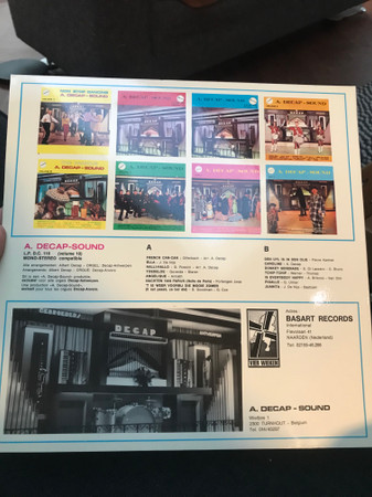 Decap Organ Antwerp – A. Decap – Sound Dancing Pipes Volume 10 (LP ...
