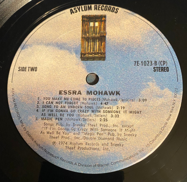 Essra Mohawk – Essra Mohawk (LP, Album, CP ) – akerrecords.nl
