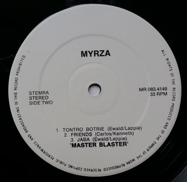 Master Blaster (4) – Tonight (LP, Album) – akerrecords.nl
