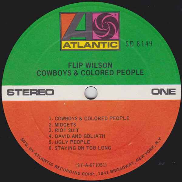 Flip Wilson – Cowboys & Colored People (LP, Album, RE) – akerrecords.nl