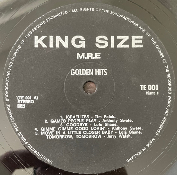 Various – Golden Hits (LP, Comp) – akerrecords.nl