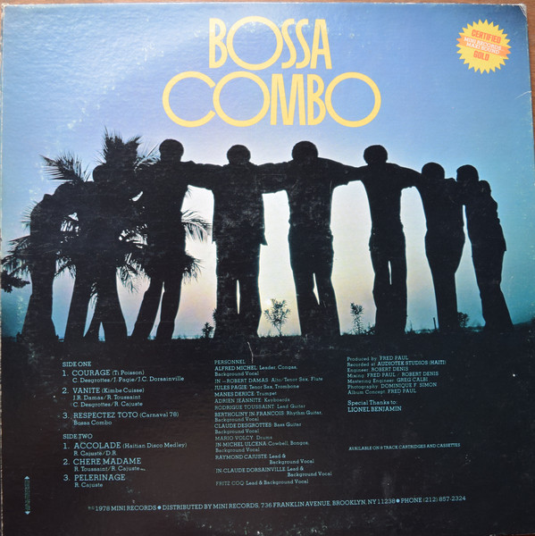 Bossa Combo – Accolade (LP, Album, Gat) – akerrecords.nl