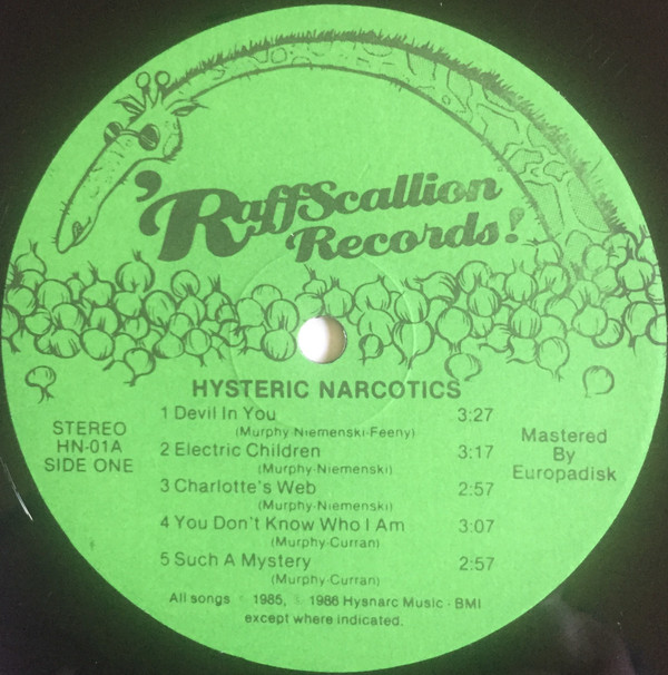 Hysteric Narcotics – Batteries Not Included! (LP, Album) – akerrecords.nl