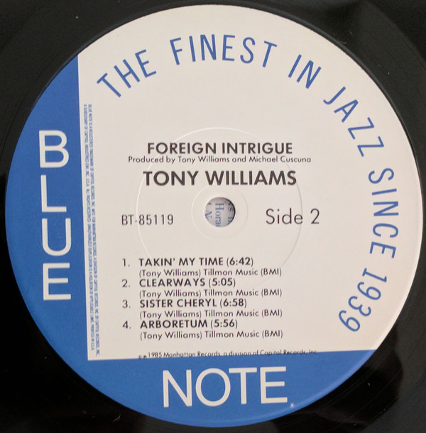 Anthony Williams – Foreign Intrigue (LP, Album) – akerrecords.nl