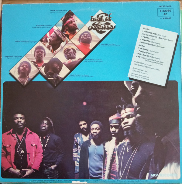Osibisa – The Best Of Osibisa (LP, Comp, RE) – akerrecords.nl