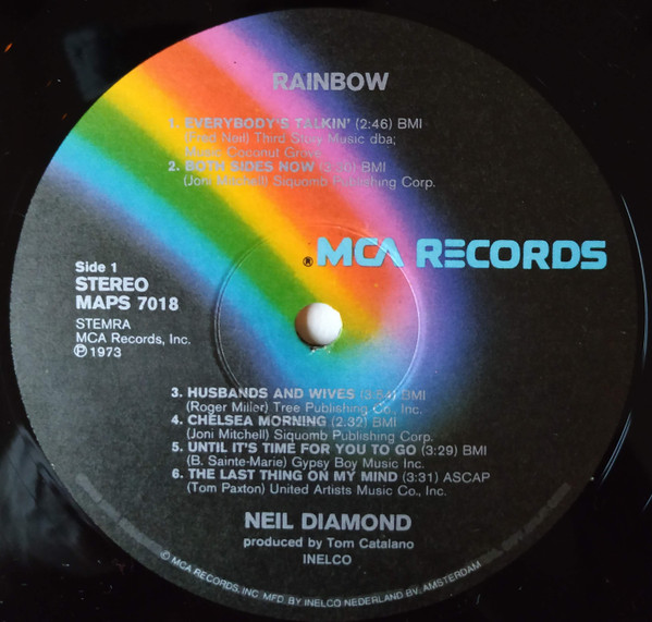 Neil Diamond – Rainbow (LP, Album) – akerrecords.nl