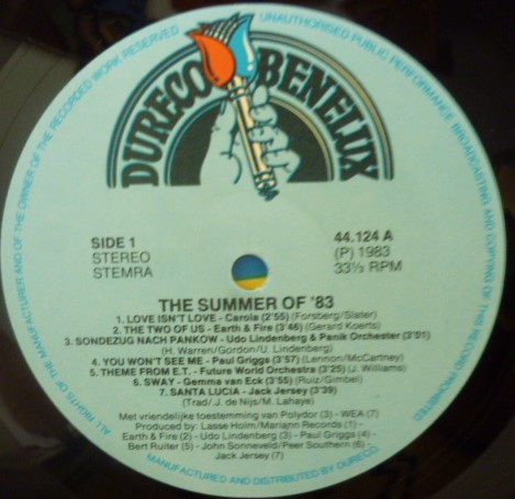 Various – The Summer Of ’83 (LP, Comp) – akerrecords.nl