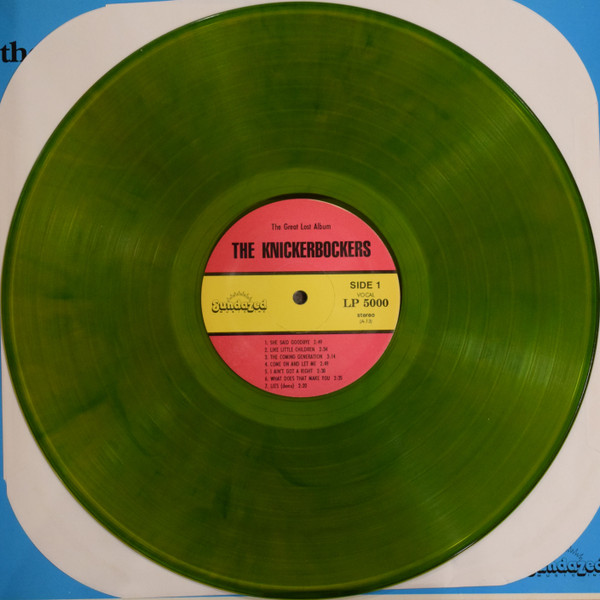 The Knickerbockers – The Great Lost Knickerbockers Album (LP, Album, RM ...