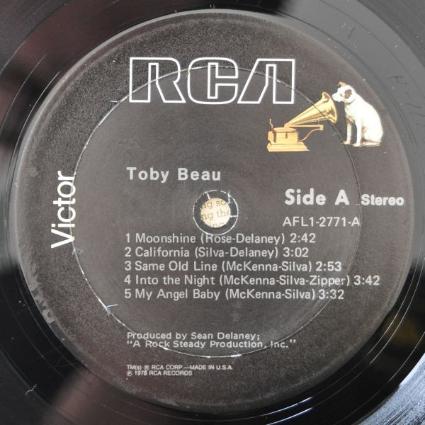 Toby Beau – Toby Beau (LP, Album, Emb) – akerrecords.nl