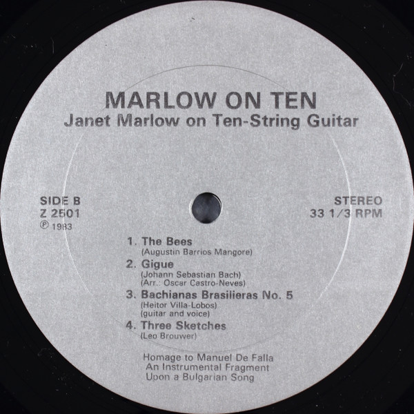 Janet Marlow – Marlow On Ten (LP) – akerrecords.nl
