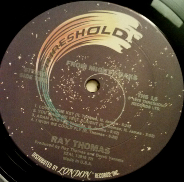 Ray Thomas – From Mighty Oaks (LP, Album, Ter) – akerrecords.nl