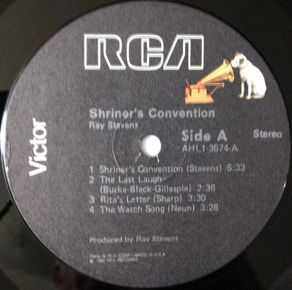 Ray Stevens – Shriner’s Convention (LP, Album) – akerrecords.nl