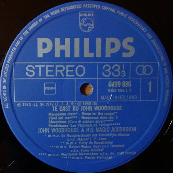 John Woodhouse, De Marinierskapel der Koninklijke Marine, Westlands ...