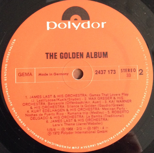 Various – The Golden Album (LP, Comp) – akerrecords.nl