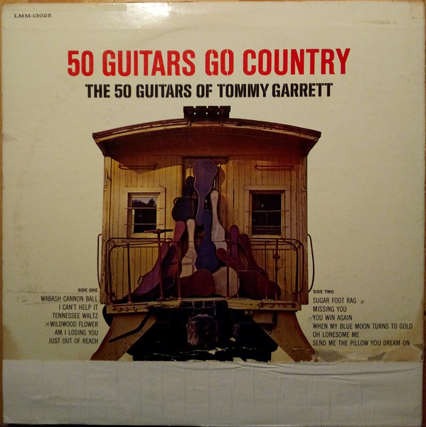The 50 Guitars Of Tommy Garrett – 50 Guitars Go Country (LP, Mono ...