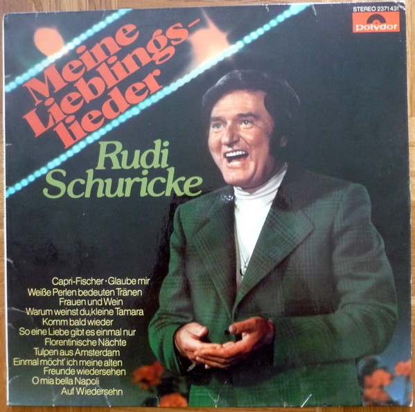 Rudi Schuricke – Meine Lieblingslieder (LP, Comp) – akerrecords.nl