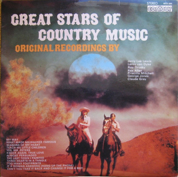 Various – Great Stars Of Country Music (LP, Comp) – akerrecords.nl