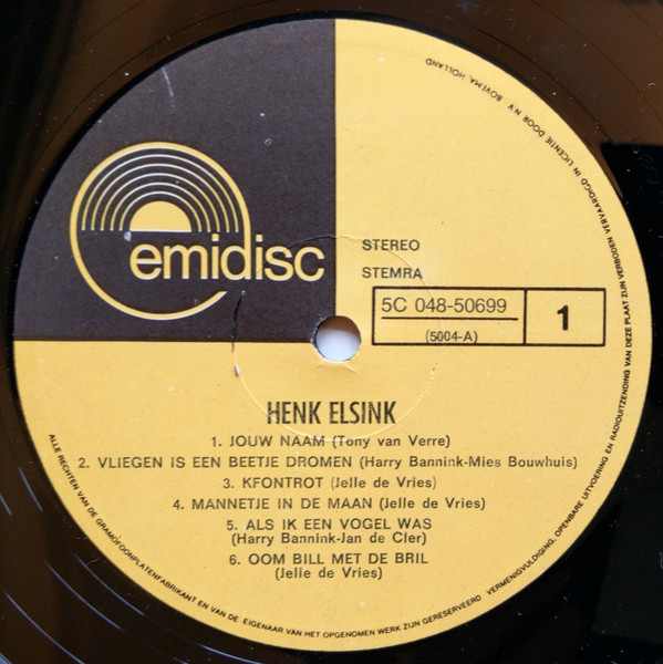 Henk Elsink / Martine Bijl – Henk Elsink / Martine Bijl (LP, Comp ...