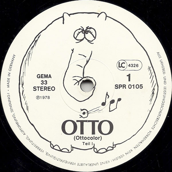 Otto Waalkes – Ottocolor (LP, Album) – akerrecords.nl