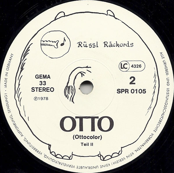 Otto Waalkes – Ottocolor (LP, Album) – akerrecords.nl