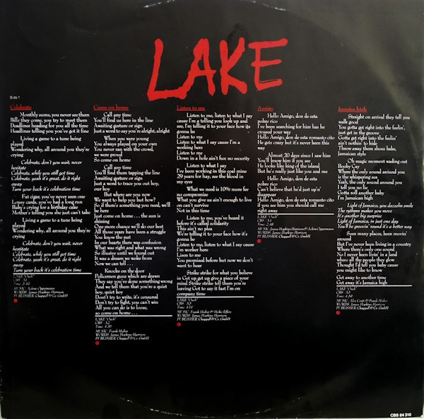 Lake (2) – Ouch! (LP, Album) – akerrecords.nl