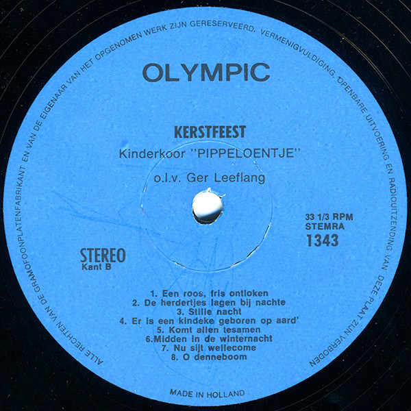 Johnny James And His Happy Sound / Kinderkoor Pippeloentje o.l.v. Ger ...