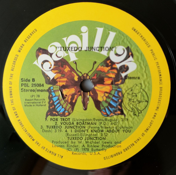 Tuxedo Junction – Tuxedo Junction (LP, Album) – akerrecords.nl