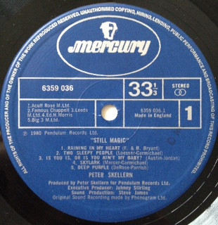 Peter Skellern – Still Magic (LP, Album) – akerrecords.nl
