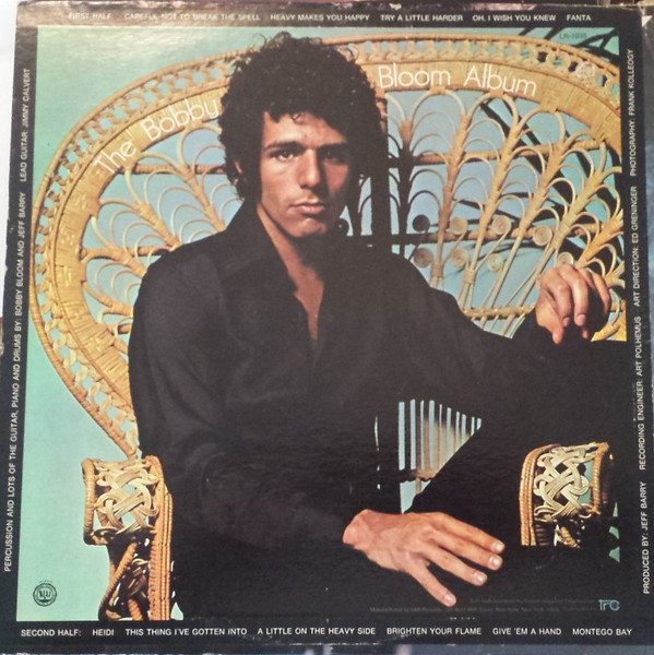 Bobby Bloom – The Bobby Bloom Album (LP, Album) – akerrecords.nl