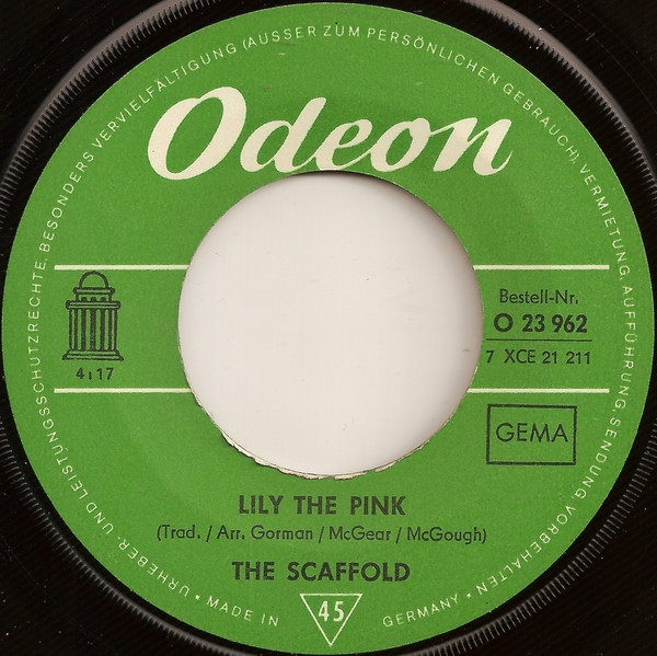 Scaffold – Lily The Pink (7″, Single) – akerrecords.nl